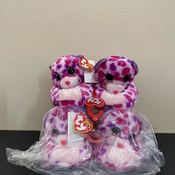 Shoes | Ty Beanie Boos Girls Slippers Glamour | Poshmark